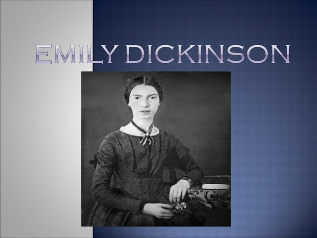 American Literature Emily Dickinson &Walt Whitman | PPT