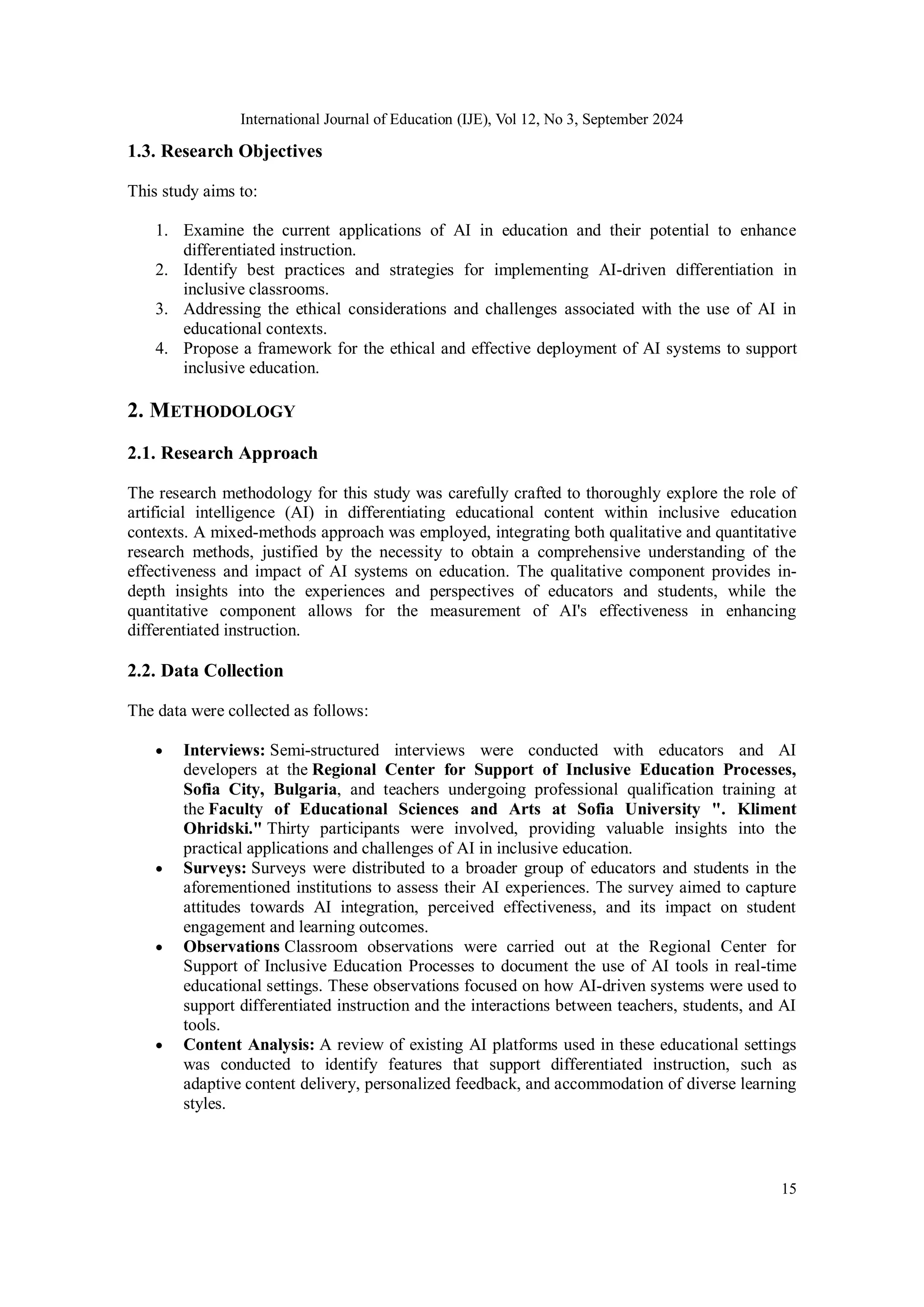 Differentiation of Educational Content Through Artificial Intelligence Systems in Inclusive ...