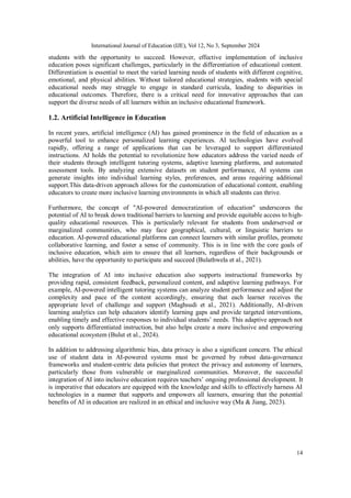 Differentiation of Educational Content Through Artificial Intelligence Systems in Inclusive ...