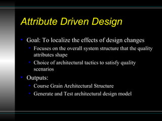 Software Architecture – Centric Methods and Agile Development | PPT