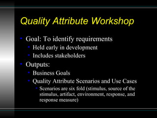 Software Architecture – Centric Methods and Agile Development | PPT