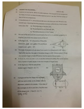 Class X Sa2 Question Paper Model | PDF