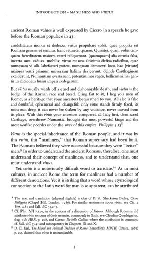 Roman Manliness Virtus And The Roman Republic Myles Anthony Mcdonnell | PDF