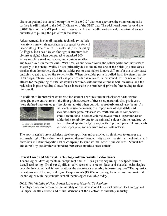 SMT Printing Challenges | PDF