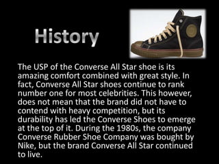 converse | PPTX | Style & Fashion