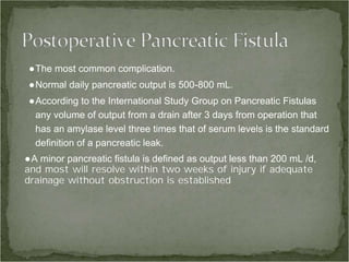 Pancreatic trauma , causes and treatment | PDF