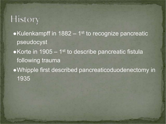 Pancreatic trauma , causes and treatment | PDF | Death, Injury, or ...