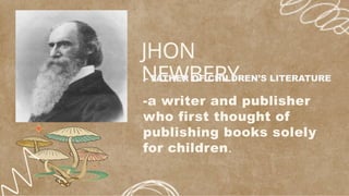 History of children literature PowerPoint presentation | PPTX