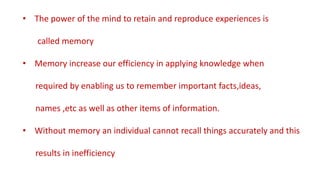 MEMORY | PPT