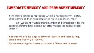 MEMORY | PPT