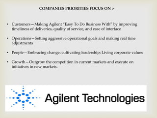 AGILENT INTERNSHIP PPT | PPT