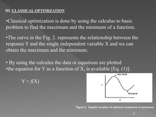 OPTIMIZATION TECHNIQUES IN PHARMACEUTICAL FORMULATION AND PROCESSING | PPTX