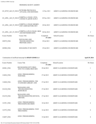 Joshua's Self Development | PDF