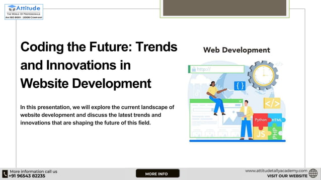 Coding the Future: Trends and Innovations in Website Development | PPTX