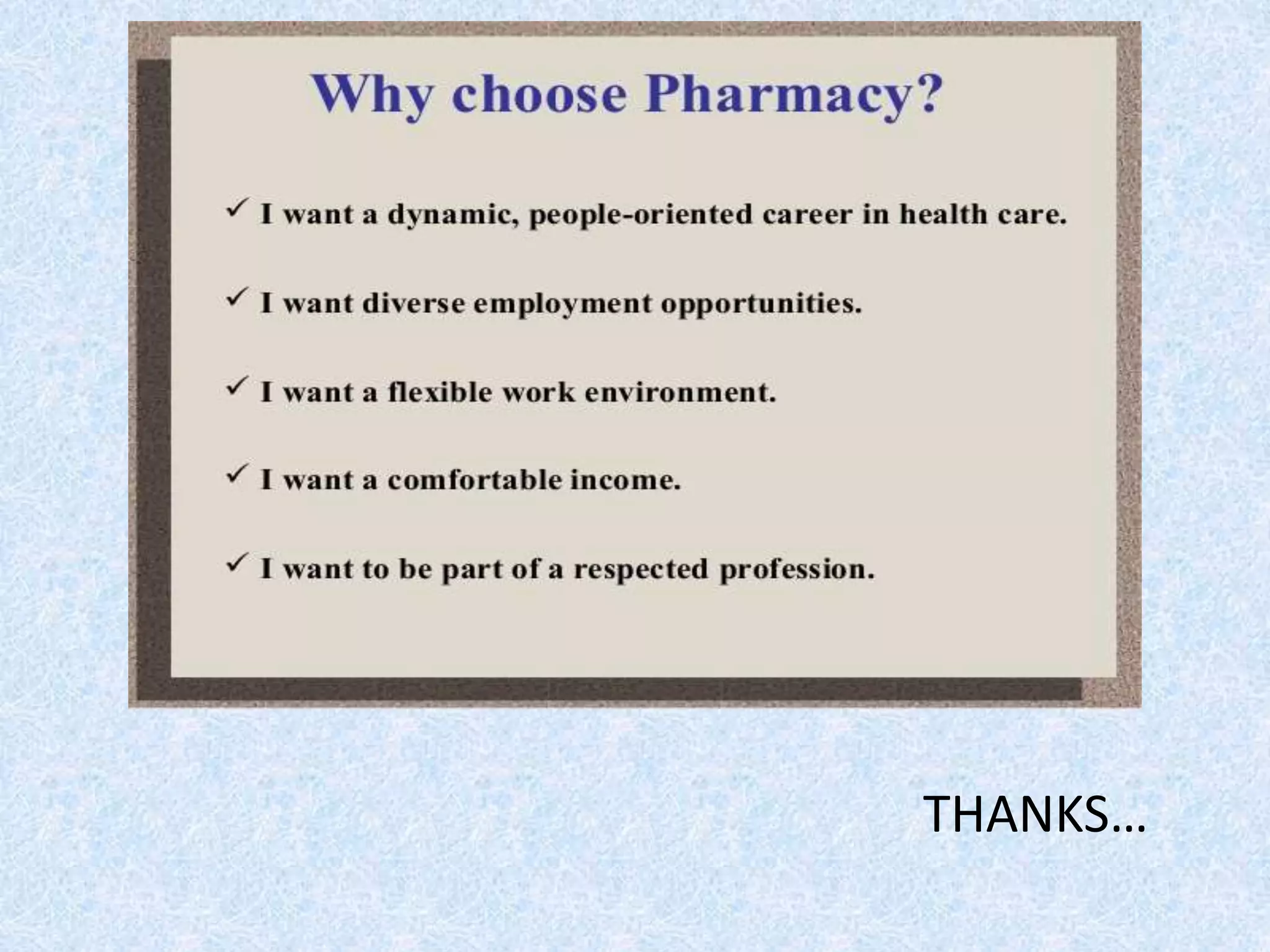 PHARMACY -INTRODUCTION AND GENERAL DEFINITIONS | PPTX
