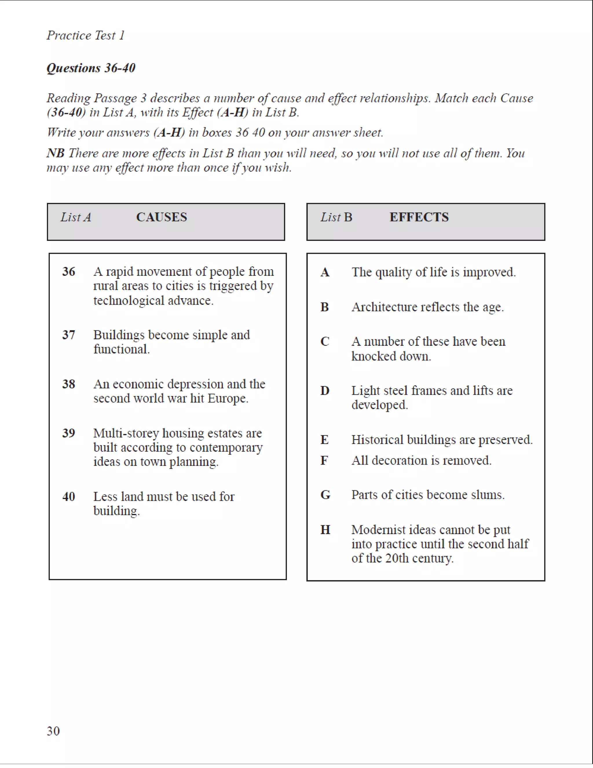 Preparation Tests for IELTS Book 1 | PDF