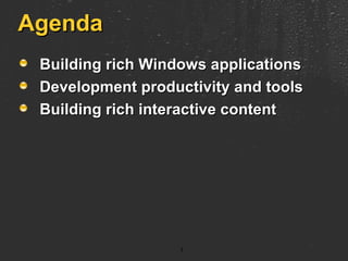 Windows Presentation Foundation: The Opportunity for WPF Applications in the … | PPT