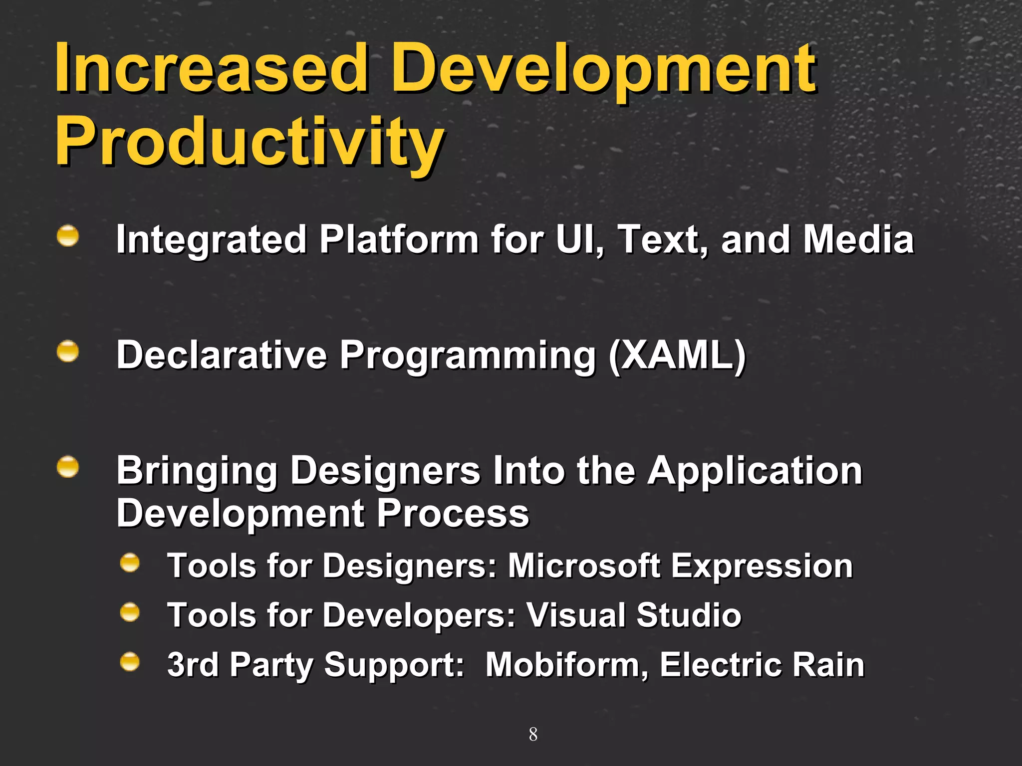 A First Look at Windows Presentation Foundation Everywhere (WPF/E): a ...