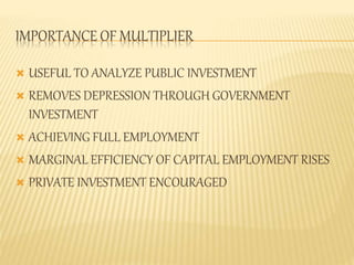 concept-of-multiplier- | PPTX