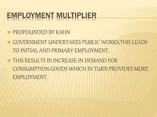concept-of-multiplier- | PPTX | Business Accounting & Finance | Business