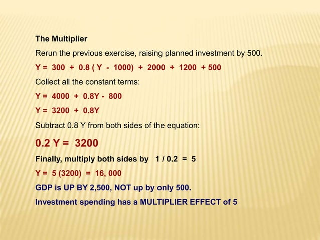 concept-of-multiplier- | PPTX | Business Accounting & Finance | Business