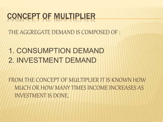 concept-of-multiplier- | PPTX