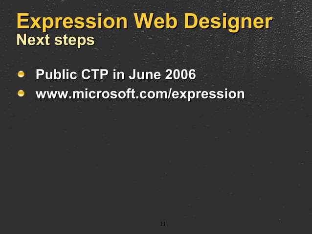 Expression Web Designer Overview | PPT