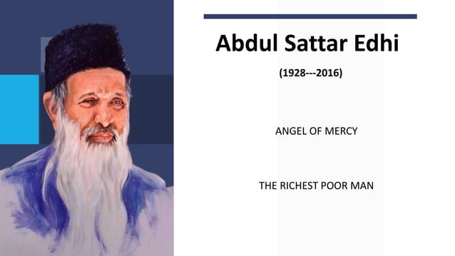 Abdul Sttar Edhi | PPT