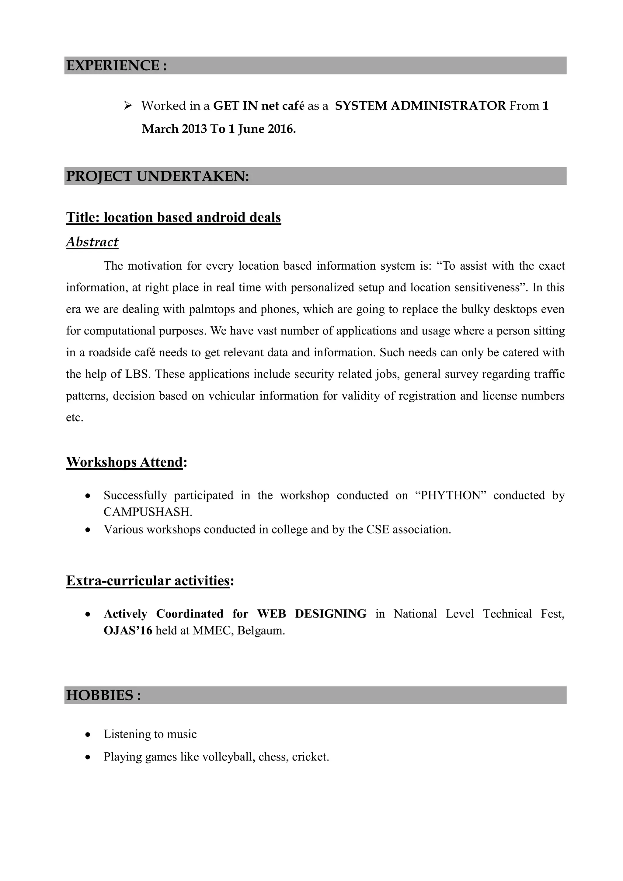 new mayur resume | PDF