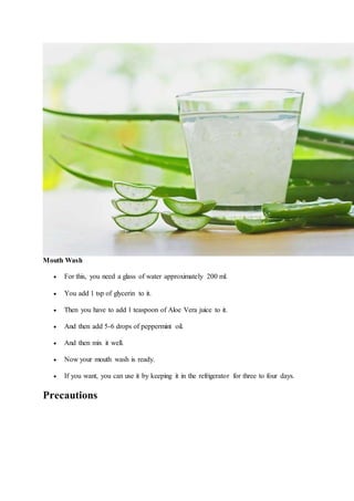 (123) aloe vera for face | DOCX