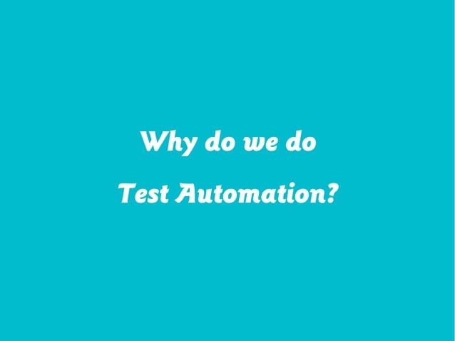 123 Automation Framework Ppt