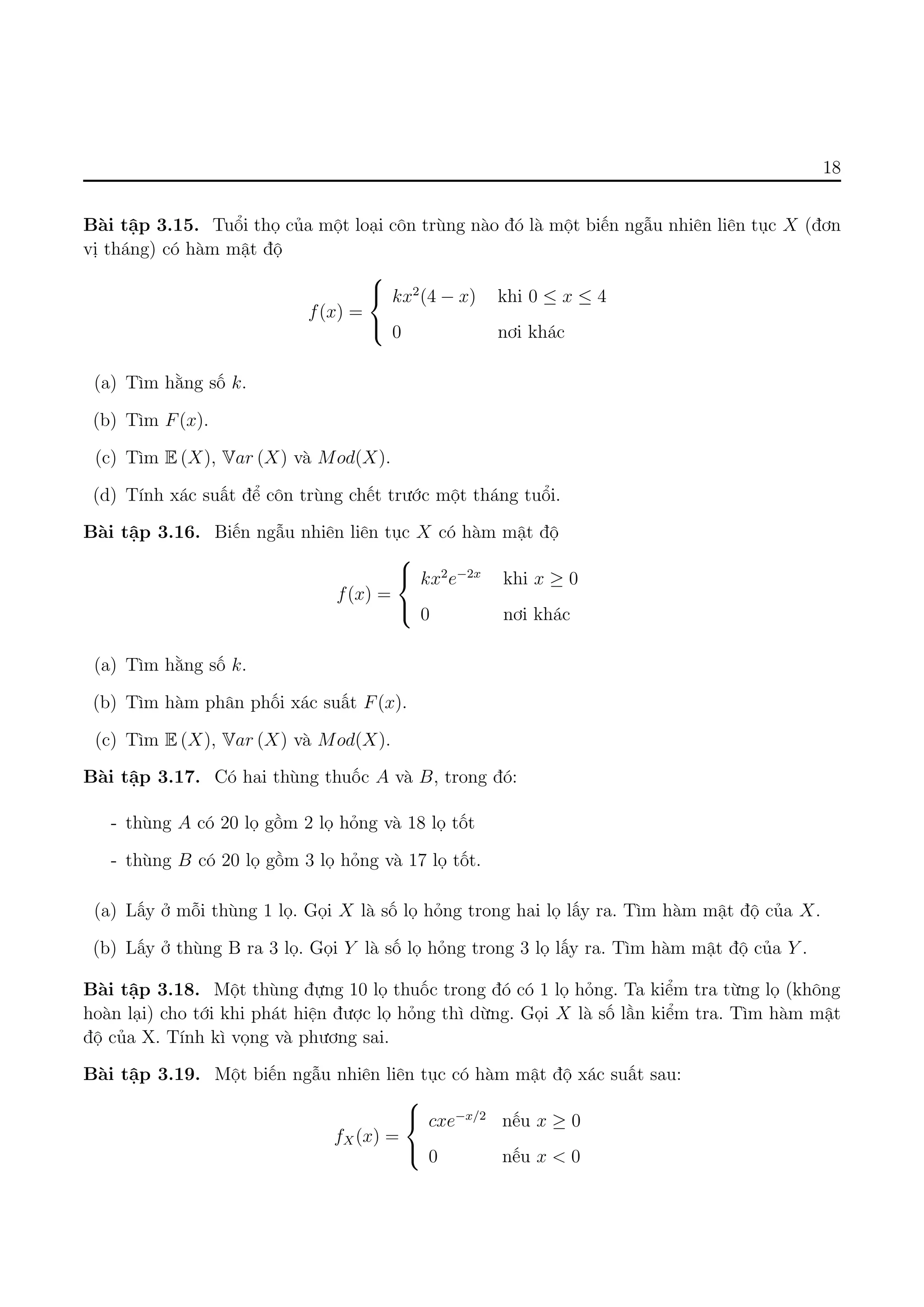 bai tap co loi giai xac suat thong ke | PDF