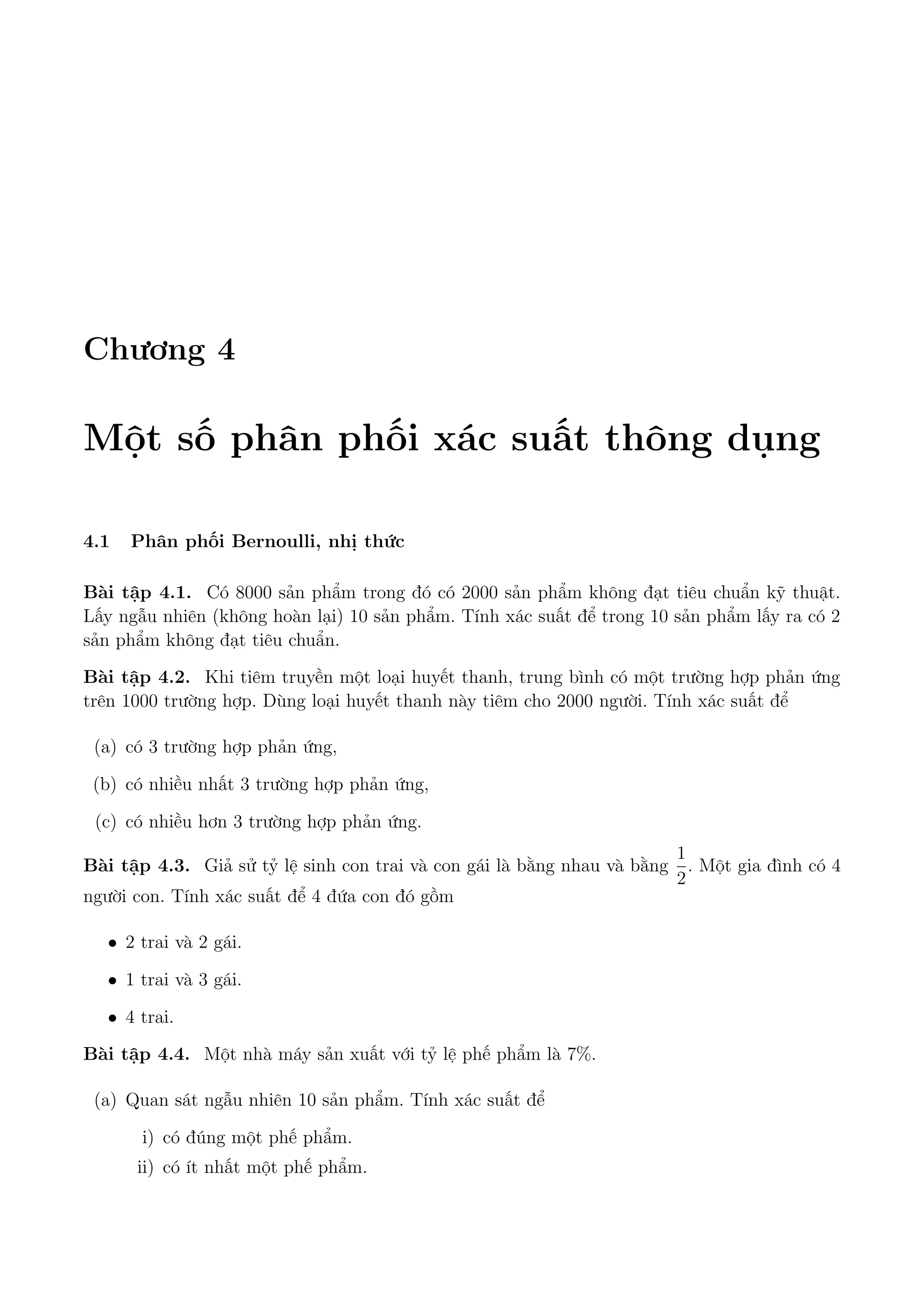 bai tap co loi giai xac suat thong ke | PDF