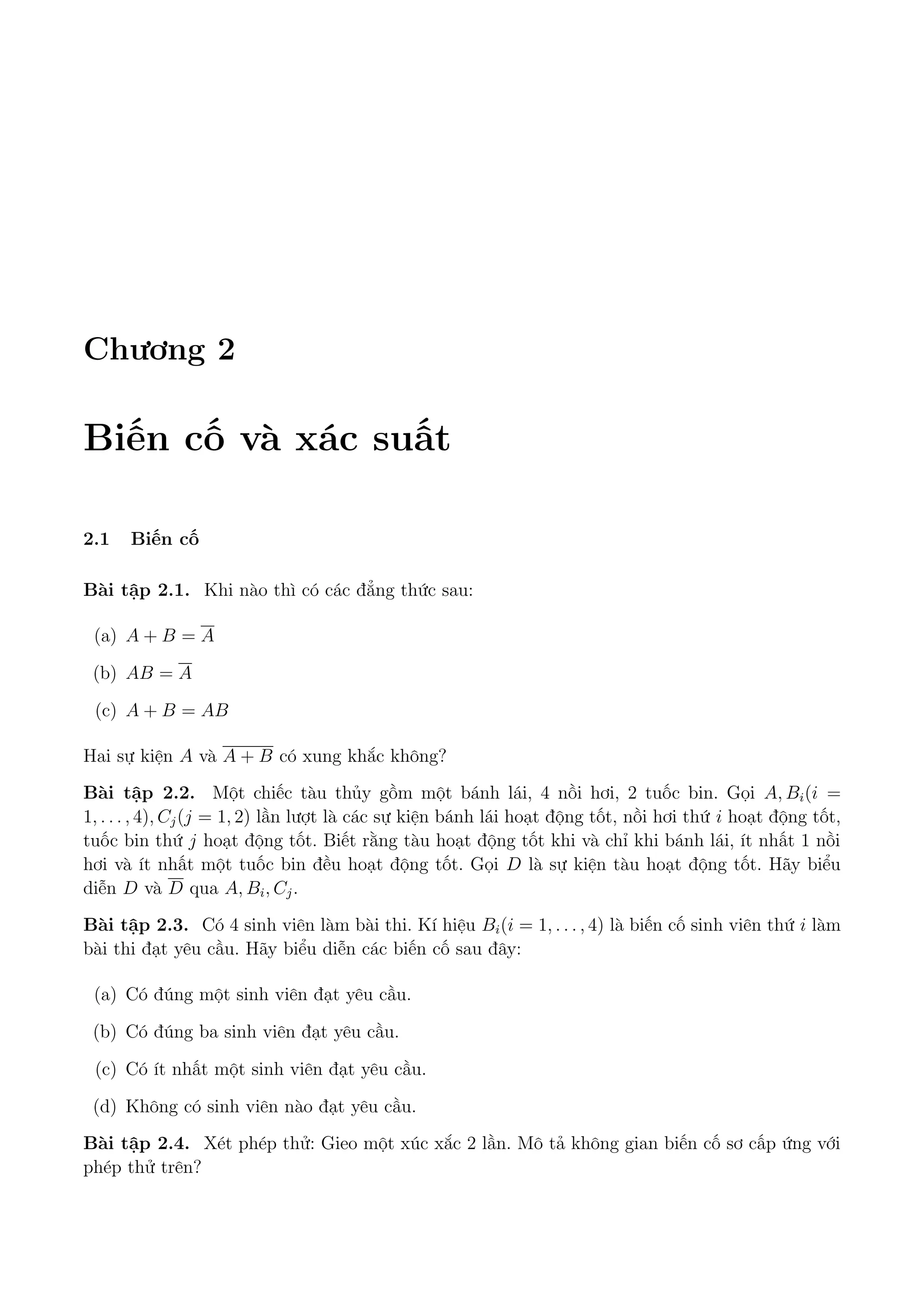 bai tap co loi giai xac suat thong ke | PDF