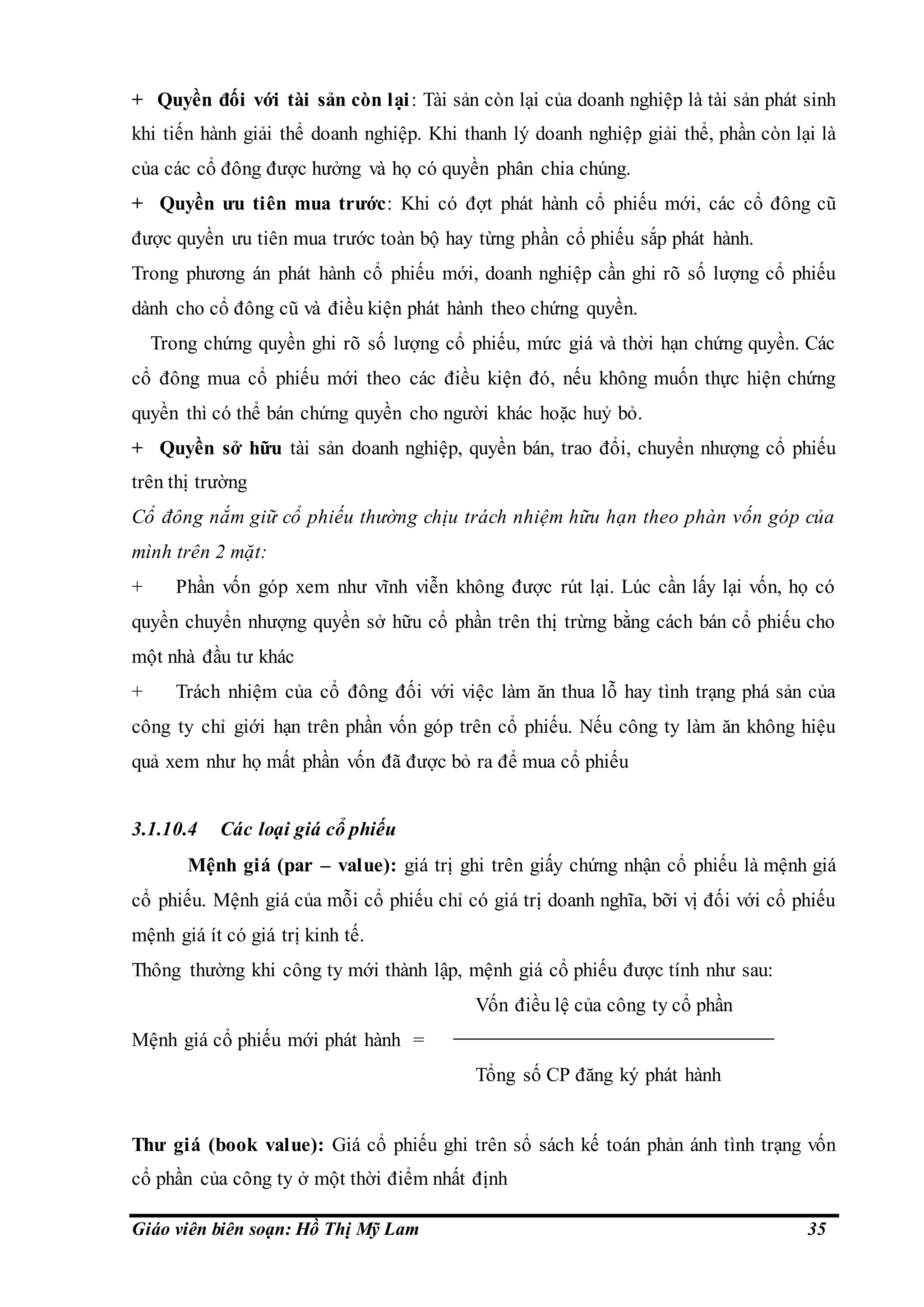 bai-giang-thi-truong-chung-khoan | PDF