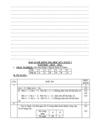 [123doc] de-kiem-tra-hoc-ki-i-toan-7-co-ma-tran-dap-an | PDF