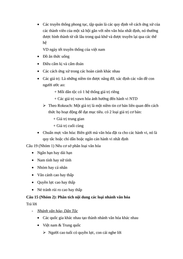 Đề cương hành vi khách hàng TMU mới nhất | PDF