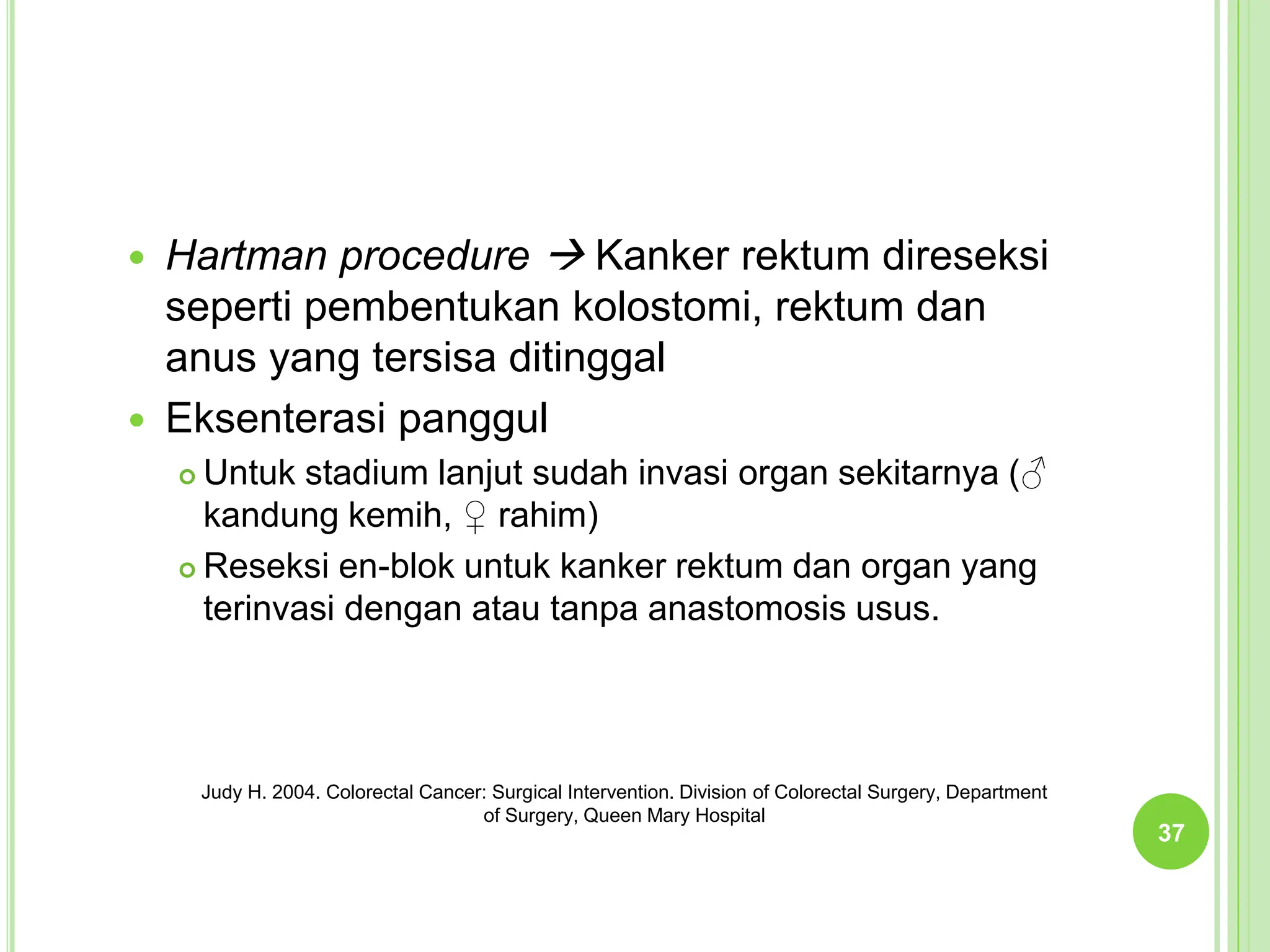 Referat kanker kolorektal farmakologi kesehatan | PDF