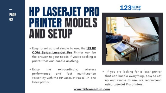 123 HP COM Setup LaserJet Pro Printer Setup | PPT