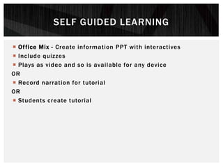 123 using PowerPoint for learning | PPT
