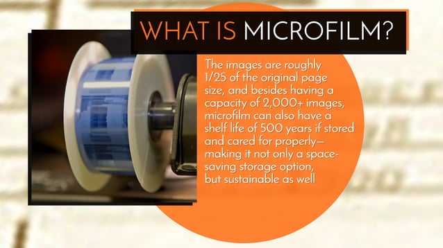 Microfilm Types, Differences, and Uses | PDF