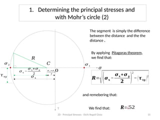 Mohrs circle and stress transformation equations | PPTX