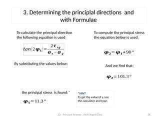 Mohrs circle and stress transformation equations | PPTX