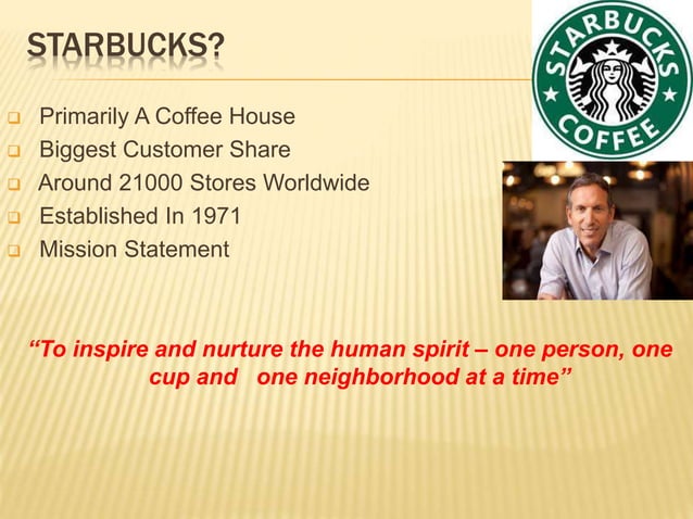 Retail Strategy of Starbucks | PPT