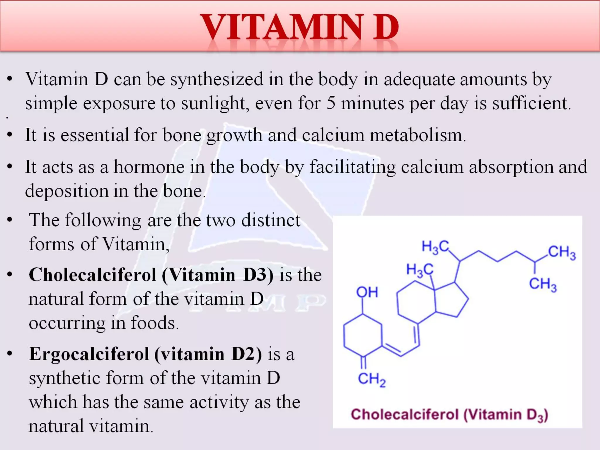 VITAMINS (Classification, sources, Functions, Requirement and Deficiency conditions) | PDF ...