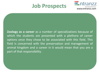 124.careers in zoology | PPT