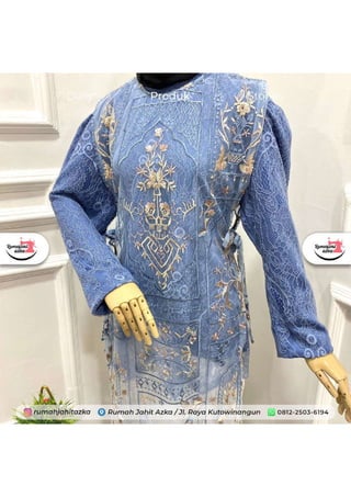 NEW ARRIVAL! WA 081225036194, Set Brukat Inner Outer Wanita Kekinian by ...