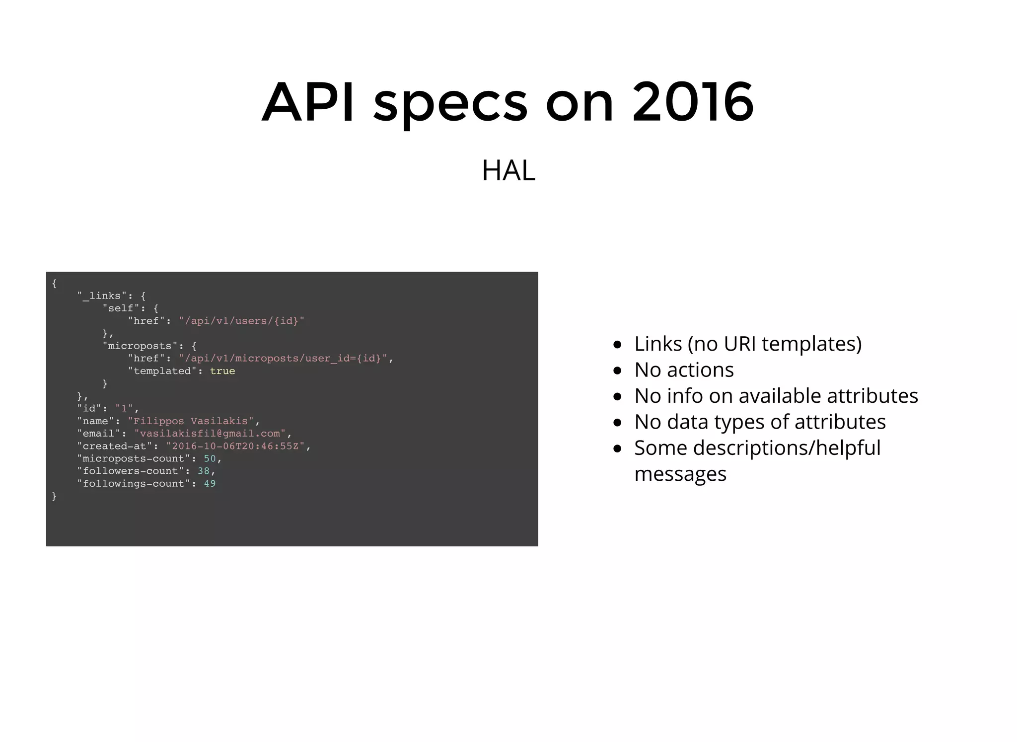 Sliding away from Roy Fielding's REST model (Filippos Vasilakis) | PPT