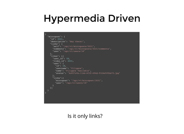 Sliding away from Roy Fielding's REST model (Filippos Vasilakis) | PPT