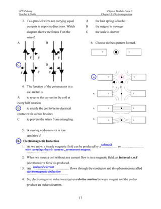 chapter-8-electromagnet | PDF